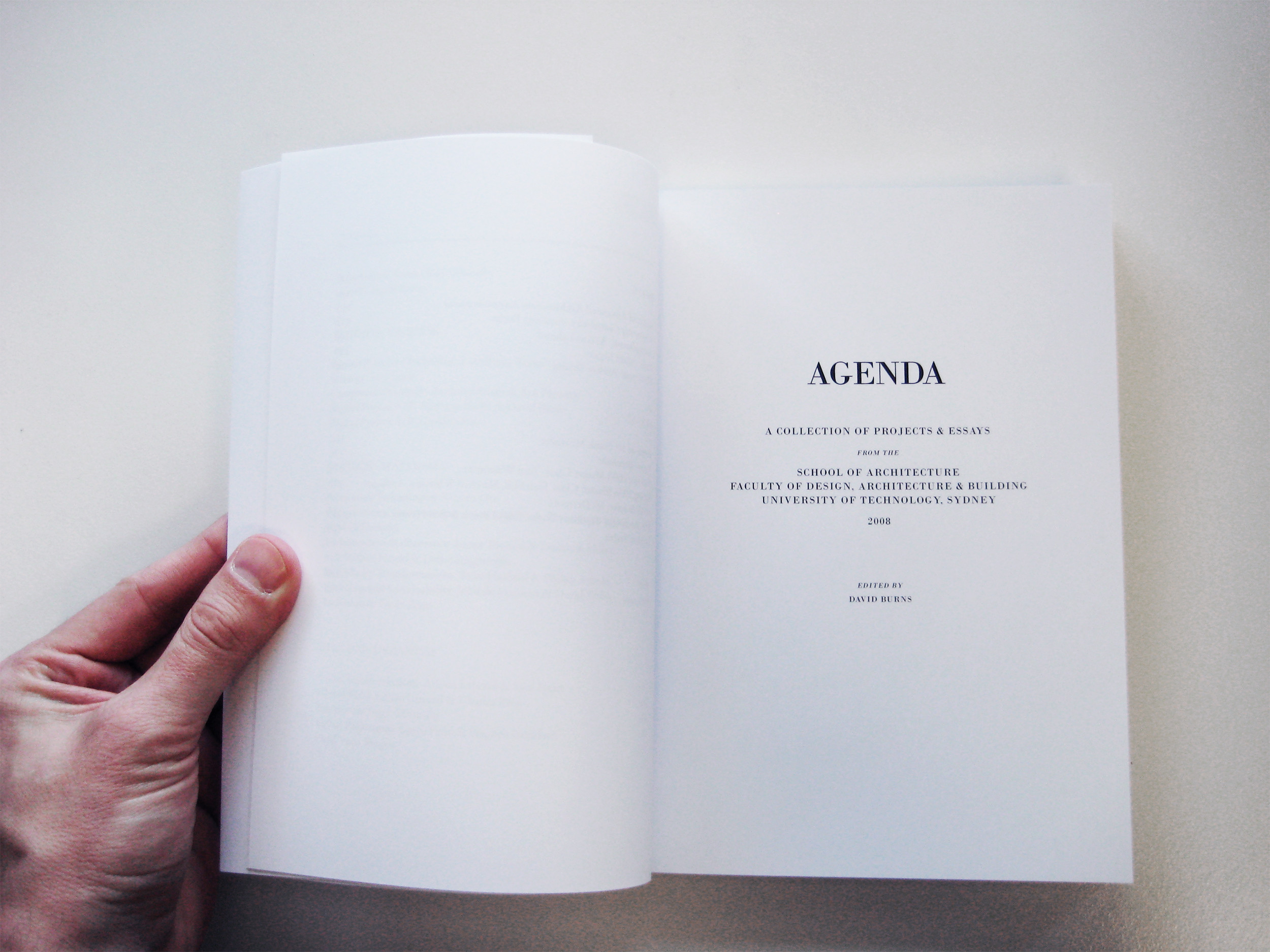 Agenda
